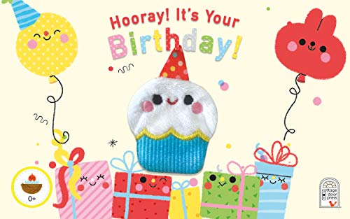 Hooray It's Your Birthday! Finger Puppet Board Book for Celebrations & Parties Ages 1-4 (Finger Puppet Board Books)