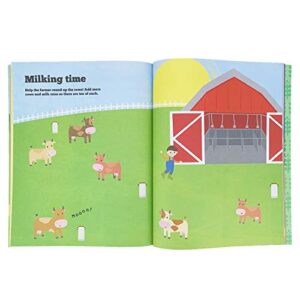 2000 Stickers: Busy Farm Activity and Sticker Book for Kids Ages 3-7 (Puzzles, Mazes, Coloring, Dot-to-Dot, And More!)