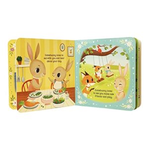 Somebunny Loves You - Greeting Card Board Book, Includes Envelope and Foil Sticker, Ages 1-5