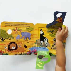 Zoo: Peek-a-Flap Board Book