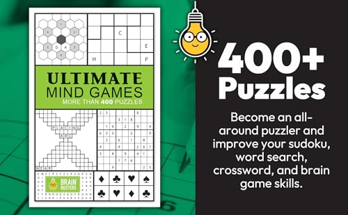 Ultimate Mind Games: With Over 400 Puzzles (Brain Busters)