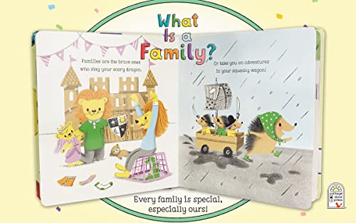 What Is a Family? Love You Always Padded Keepsake Board Book, Ages 1-5