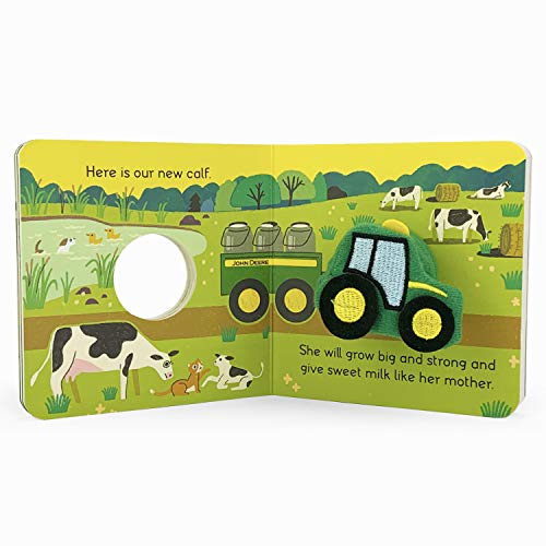 I Am a Tractor - John Deere Finger Puppet Book for Babies and Toddlers (Finger Puppet Book - John Deere)