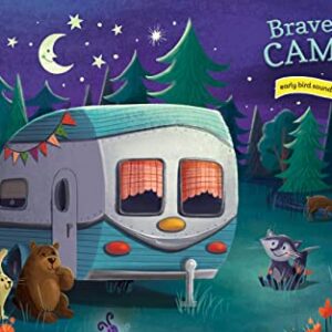 Brave Little Camper Interactive Baby & Toddler Early Bird Sound Book for Little Campers