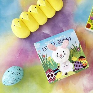 Hippity, Hoppity, Little Bunny - Finger Puppet Board Book for Easter Basket Gifts or Stuffer Ages 0-3