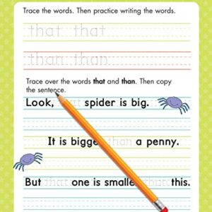 Writing Workbook for Ages 4-7 with 75+ Handwriting Activities, Pencil Control, Lowercase Letters, Numbers, Capital Letters, Words and Sentences, Conforms to Common Core Standards (Gold Stars Series)