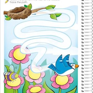 School Zone - Big Preschool Workbook - 320 Spiral Pages, Ages 3 to 5, Colors, Shapes, Numbers, Early Math, Alphabet, Pre-Writing, Phonics, Following Directions, and More (Big Spiral Bound Workbooks)