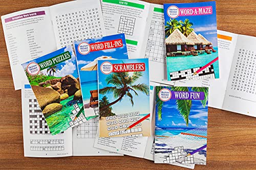 Merriam-Webster Puzzles 10 Booklet Set (Brain Games)