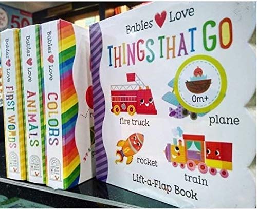 Things That Go Chunky Lift-a-Flap Board Book (Babies Love)