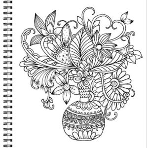 Color Me! Adult Coloring Book (Skull Cover - Includes a Variety of Images)