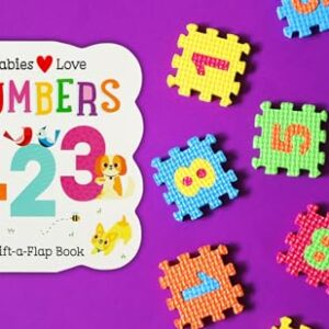 Babies Love Numbers - A First Lift-a-Flap Board Book for Babies and Toddlers Learning about Numbers & Counting, Ages 1-4