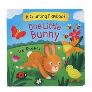 one little bunny: a counting playbook - children's board book gifts for easter baskets and springtime fun, ages 1-5