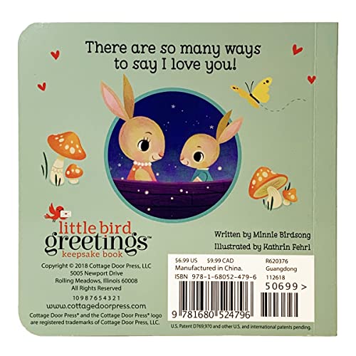 Somebunny Loves You - Greeting Card Board Book, Includes Envelope and Foil Sticker, Ages 1-5