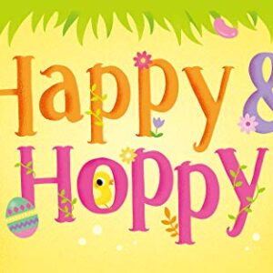 Happy & Hoppy - Children's Flip-a-Flap Activity Board Book for Easter Baskets and Springtime Fun, Ages 1-5