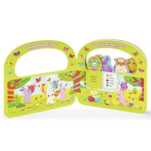 Happy & Hoppy - Children's Flip-a-Flap Activity Board Book for Easter Baskets and Springtime Fun, Ages 1-5