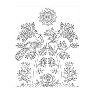 Color & Frame - In the Garden (Adult Coloring Book)