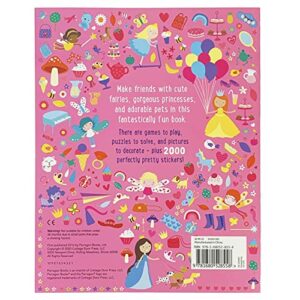 Totally Awesome 2000 Stickers: Perfectly Pretty Princess Activity and Sticker Book for Kids Ages 3-7 (Puzzles, Mazes, Coloring, Dot-to-Dot, And More!)