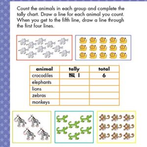 First Grade Big Workbook Ages 6 - 7: 220+ Activities, Phonics, Spelling, Reading, Language Arts, Math, Space, Measurement and Time (Gold Stars Series)