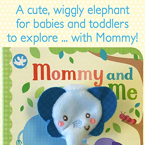 Mommy and Me Finger Puppet Board Book for babies and toddlers, new moms, baby shower or Mother's Day gifts (Finger Puppet Book)