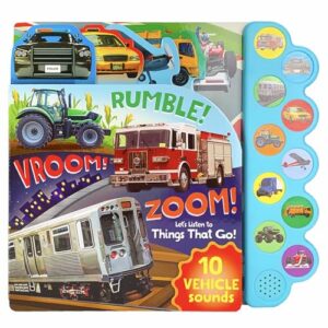 rumble! vroom! zoom!: let's listen to things that go!