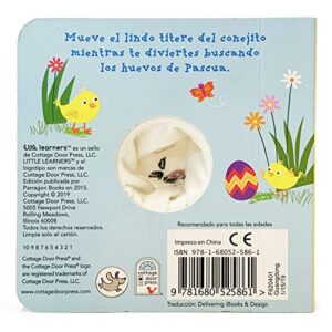 Salta y corre, Conejito / Hippity, Hoppity, Little Bunny Finger Puppet Book (Spanish Edition)