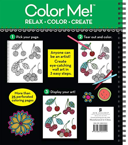 Color Me! Adult Coloring Book (Skull Cover - Includes a Variety of Images)