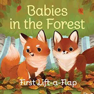 Babies in the Forest- A Lift-a-Flap Board Book for Babies and Toddlers, Ages 1-4 (Chunky Lift-A-Flap Board Book)