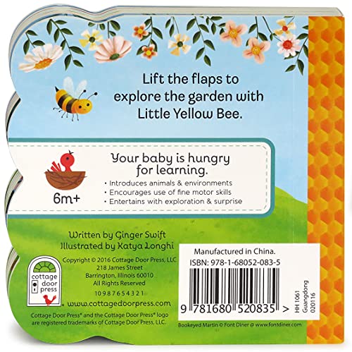 Little Yellow Bee Chunky Lift-a-Flap Board Book (Babies Love)