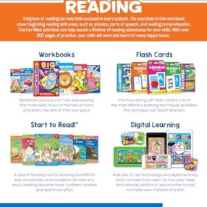 School Zone - Big Reading 1-2 Workbook - 320 Pages, Ages 6 to 8, 1st Grade, 2nd Grade, Story Order, Parts of Speech, Comprehension, Phonics, Vowels, and More (School Zone Big Workbook Series)