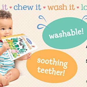 Tuffy Farm Babies Book - Washable, Chewable, Unrippable Pages With Hole For Stroller Or Toy Ring, Teether Tough, Ages 0-3 (A Tuffy Book)