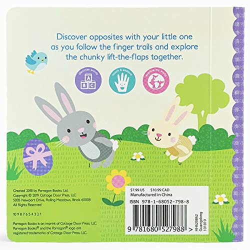 Big Egg, Small Egg - Lift-a-Flap Board Book, Gifts for Easter Baskets or Stuffers Ages 1-4