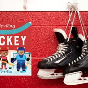 Let's Play Hockey! A Lift-a-Flap Board Book for Babies and Toddlers, Ages 1-4