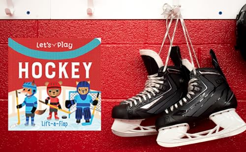 Let's Play Hockey! A Lift-a-Flap Board Book for Babies and Toddlers, Ages 1-4