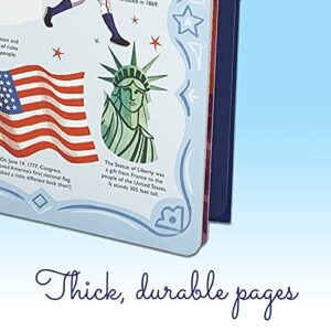 America The Beautiful - Celebrating America's History, Landmarks, Parks, Artists, Food, Maps, And More! (Children's Hardcover Luxury Storybook)