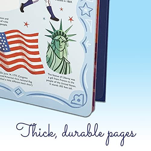 America The Beautiful - Celebrating America's History, Landmarks, Parks, Artists, Food, Maps, And More! (Children's Hardcover Luxury Storybook)