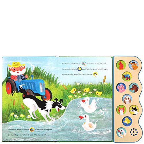 Busy Noisy Farm: Interactive Children's Sound Book with 10 Farmyard Noises to Enhance the Story (Interactive Early Bird Children's Song Book with 10 Sing-Along Tunes)