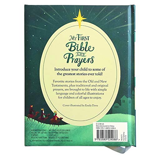 My First Bible and Prayers Padded Treasury - Gifts for Easter, Christmas, Communions, Birthdays (Little Sunbeams)