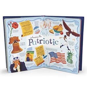 America The Beautiful - Celebrating America's History, Landmarks, Parks, Artists, Food, Maps, And More! (Children's Hardcover Luxury Storybook)