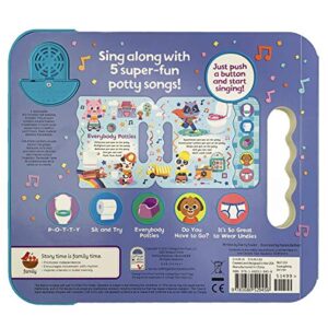 Everybody Potties - Songs To Help You Go! 5-Button Song Children's Board Book, Potty Training (Early Bird Song Books)