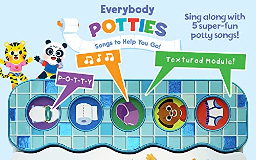 Everybody Potties - Songs To Help You Go! 5-Button Song Children's Board Book, Potty Training (Early Bird Song Books)