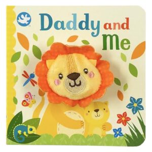 daddy and me children's finger puppet board book, suitable for all ages