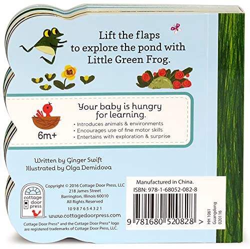 Little Green Frog Chunky Lift-a-Flap Board Book (Babies Love)