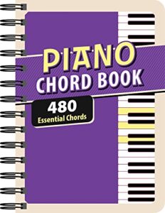 piano chord book: 480 essential chords