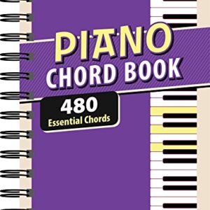 Piano Chord Book: 480 Essential Chords