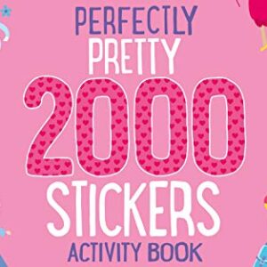 Totally Awesome 2000 Stickers: Perfectly Pretty Princess Activity and Sticker Book for Kids Ages 3-7 (Puzzles, Mazes, Coloring, Dot-to-Dot, And More!)