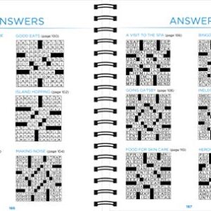 Brain Games - Relax and Solve: Crosswords (Blue)