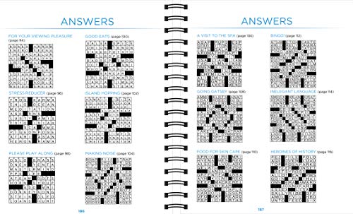 Brain Games - Relax and Solve: Crosswords (Blue)