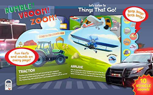 Rumble! Vroom! Zoom!: Let's Listen to Things That Go!