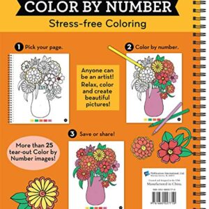 Brain Games - Color by Number: Stress-Free Coloring (Orange)