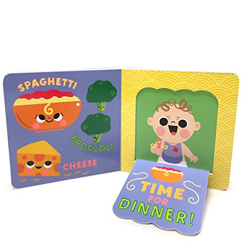 Sip, Chew, Yum: Chunky Lift-a-Flap Board Book (Busy & Bright Baby)